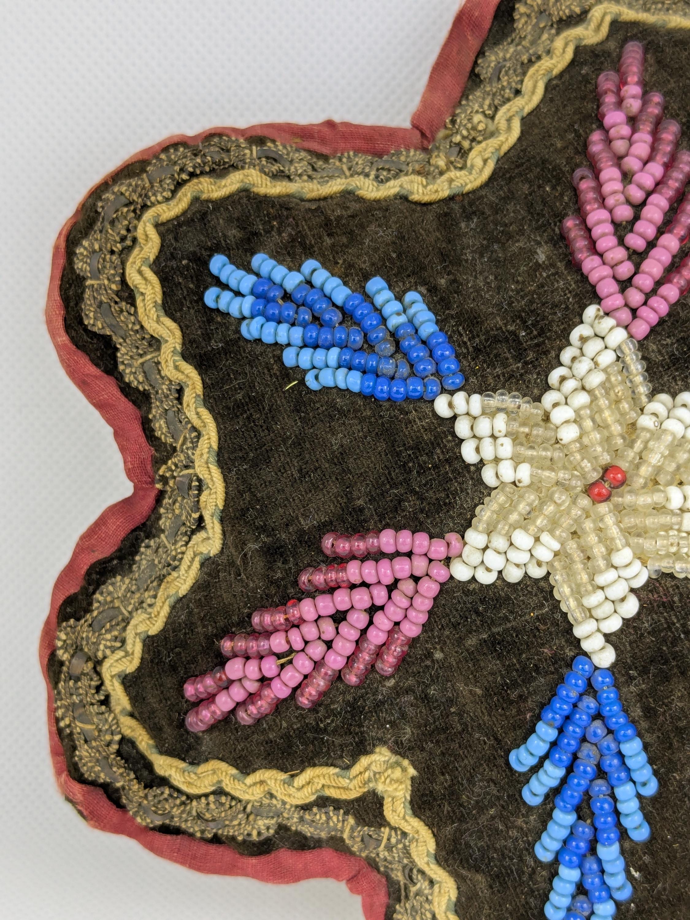 Antique Native American Iroquois (haudenosaunee) Beaded Whimsy - Late ...