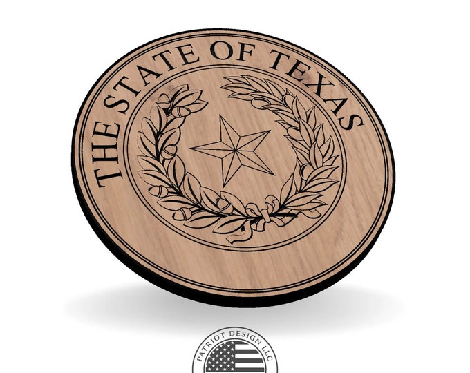 State of Texas Seal SVG - Etsy