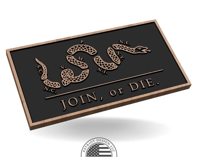 Join, or Die SVG - Etsy