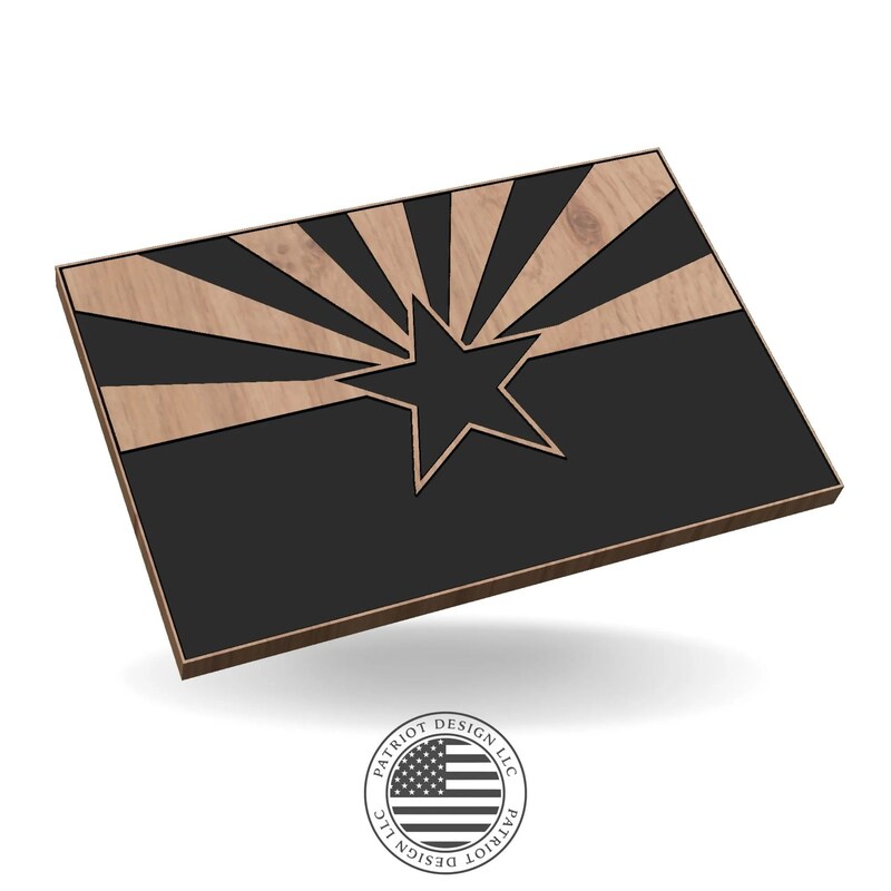 Arizona State Flag Svg - Etsy