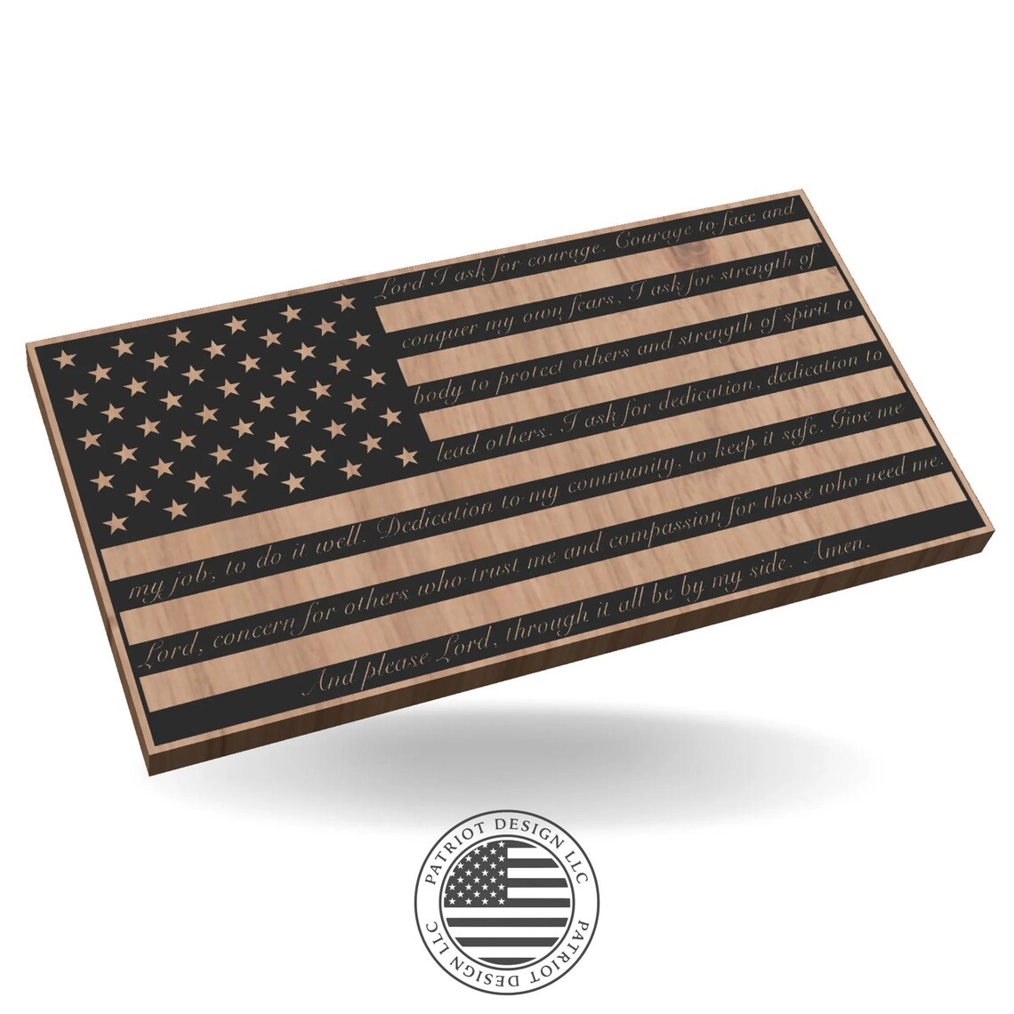 Police Officer's Prayer Flag SVG - Etsy