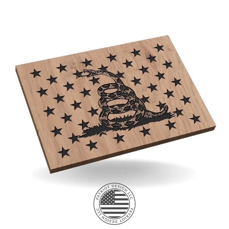 Gadsden Snake Union SVG File for CNC Laser Vinyl Machines - Etsy