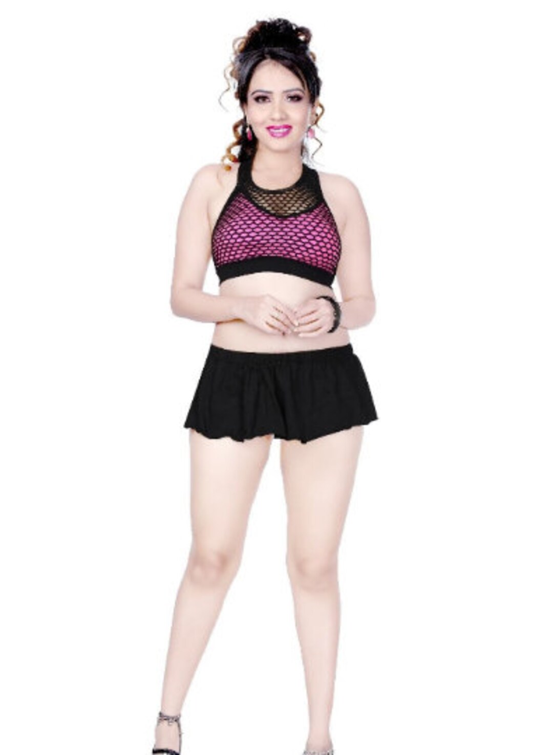 Women's Ultra Short Micro Mini Skirt Ladies Black Rara - Etsy