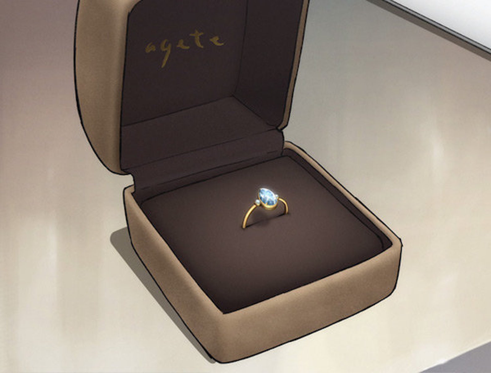 SAO Asuna Engagement Ring Rose Gold Size Adjustable - Etsy