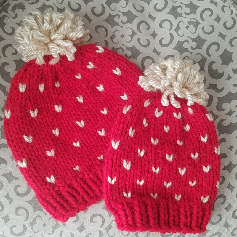 Heart Beanie - Etsy