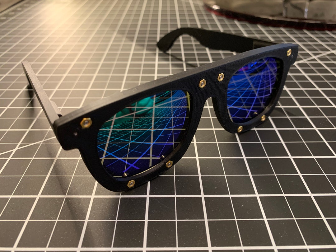 Hipster / Cyberpunk 3D Printed Sunglasses - Etsy