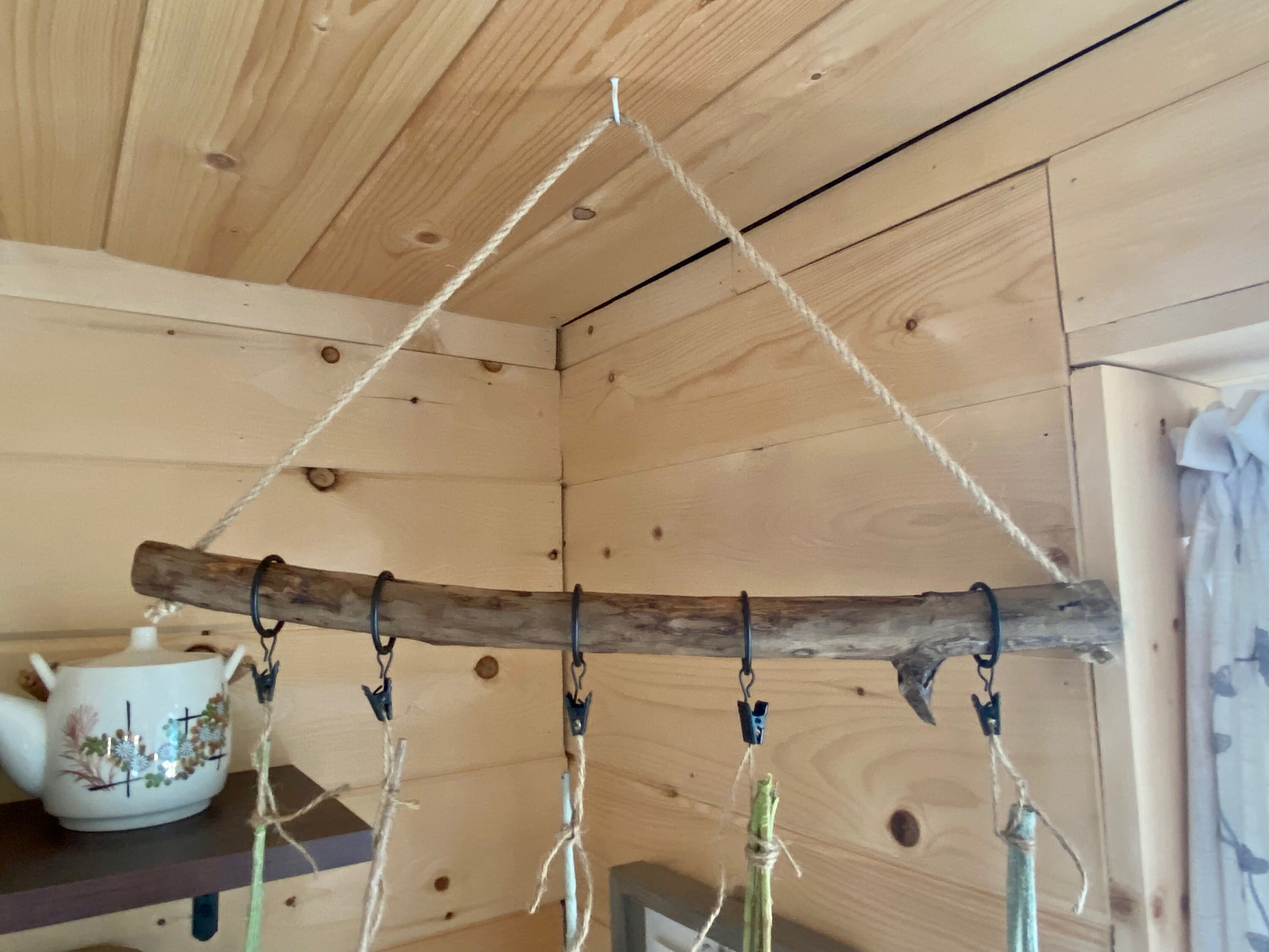 Flower/herb Drying Rack/cottagecore Decor/wooden Drying - Etsy