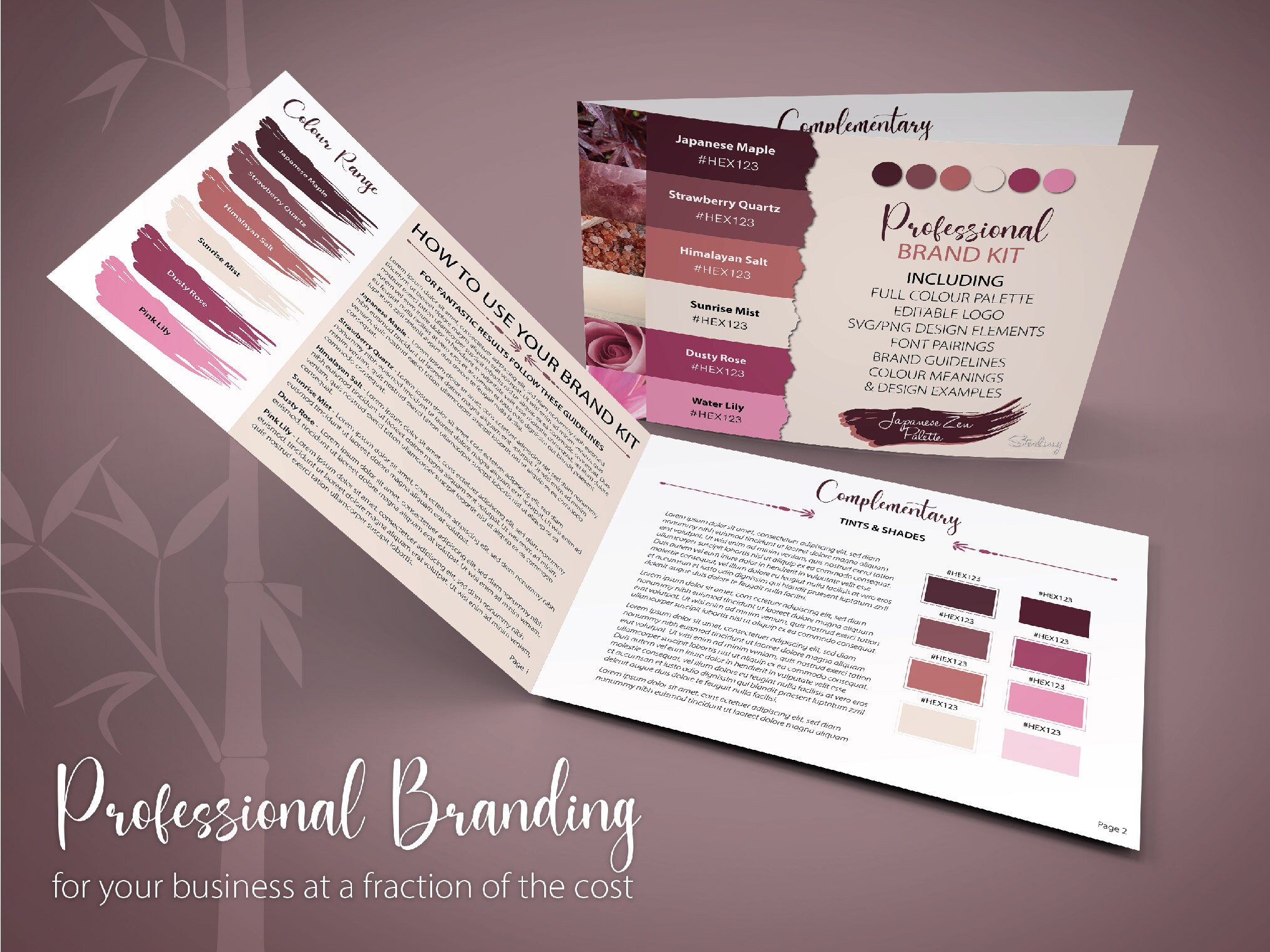 Custom Branding Kit, Business Branding Kit, Brand Kit, Branding Package ...