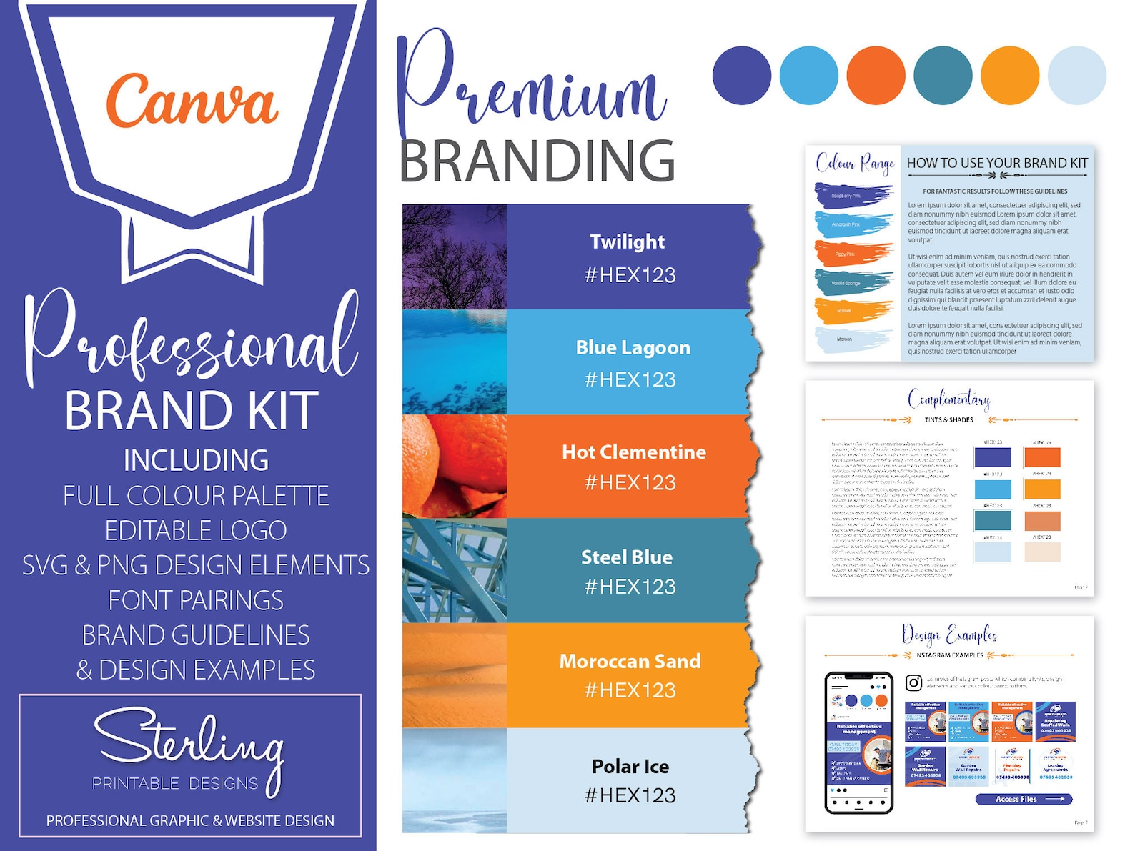 Custom Branding Kit, Business Branding Kit, Brand Kit, Branding Package ...