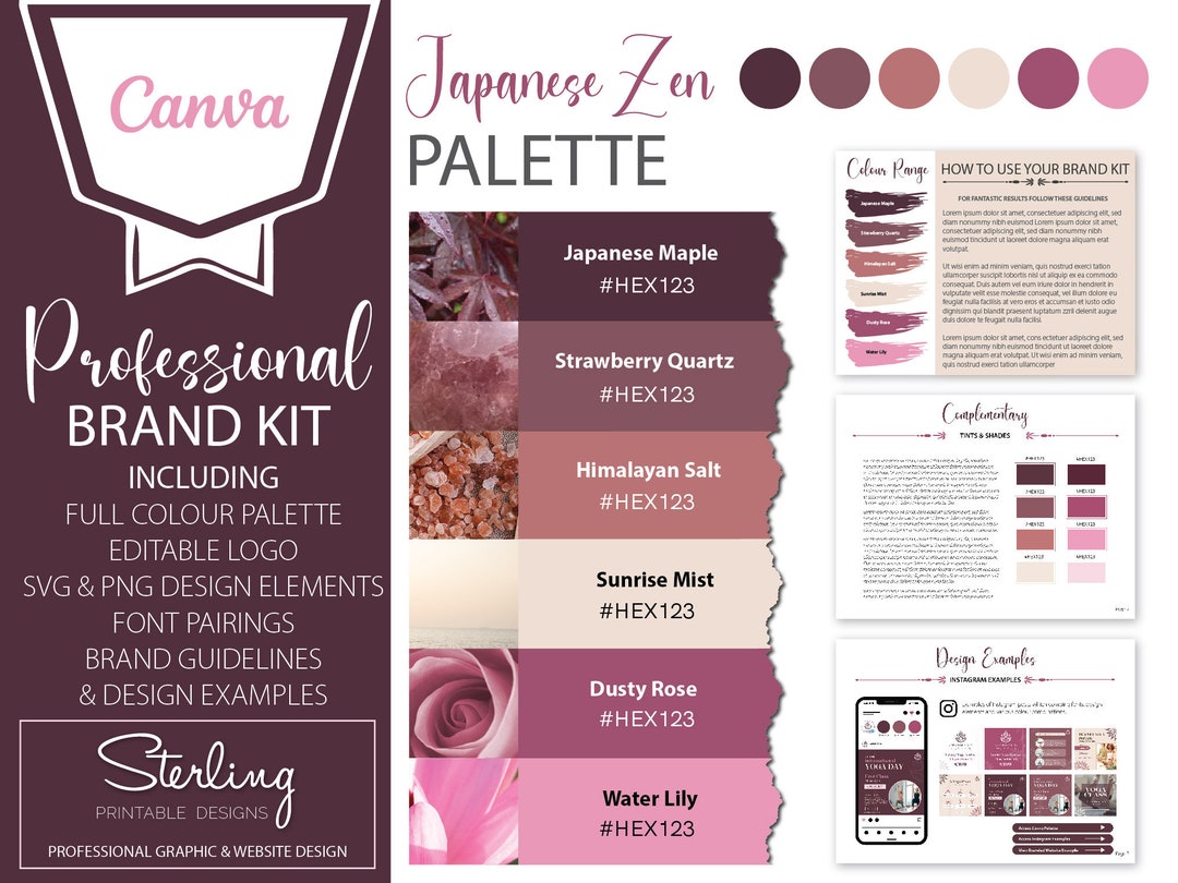 Custom Branding Kit, Business Branding Kit, Brand Kit, Branding Package ...