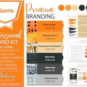 Custom Branding Kit, Business Branding Kit, Brand Kit, Branding Package ...