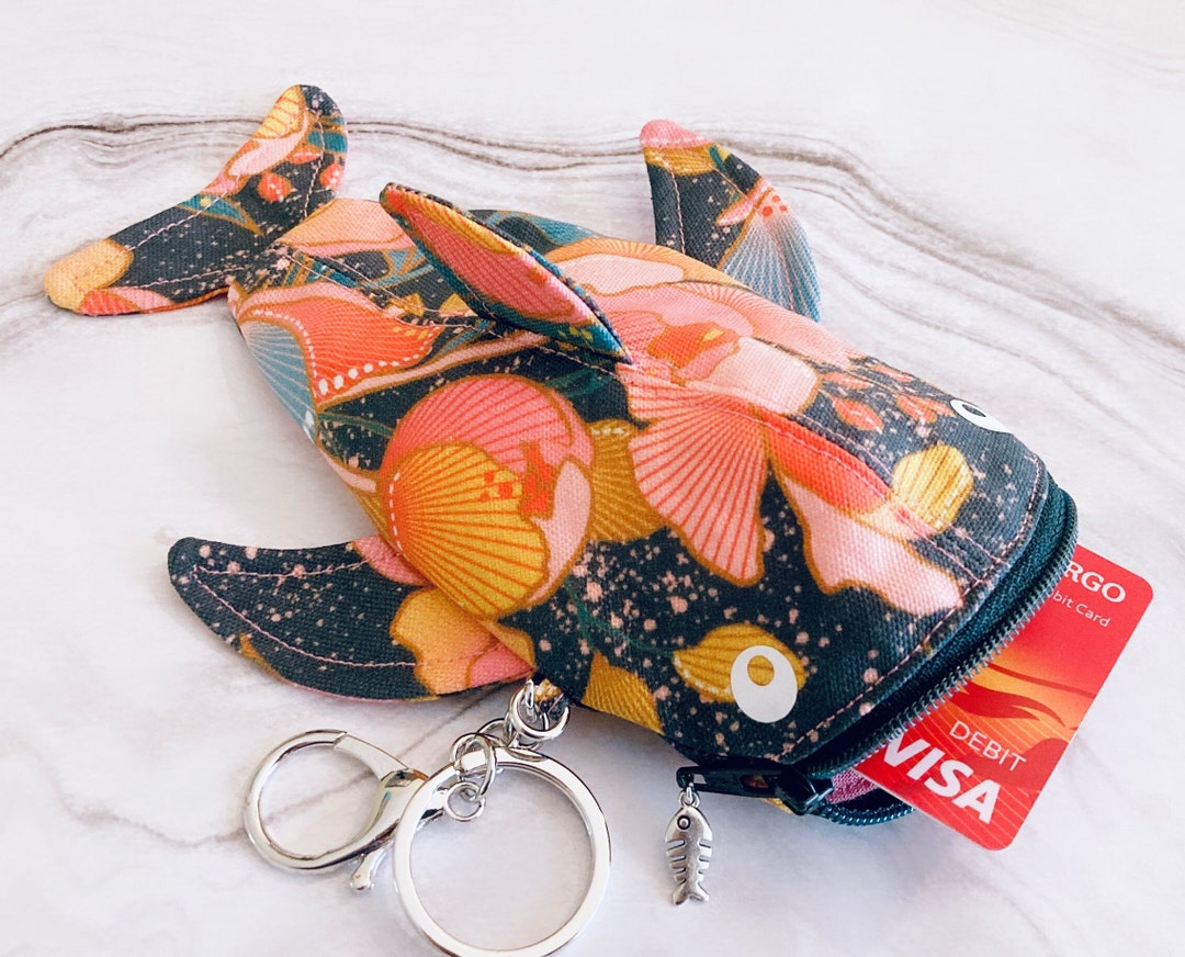 Magical Whale Shark Purse, Whale Shark Pouch, Zipper Whale Wallet, Fish ...