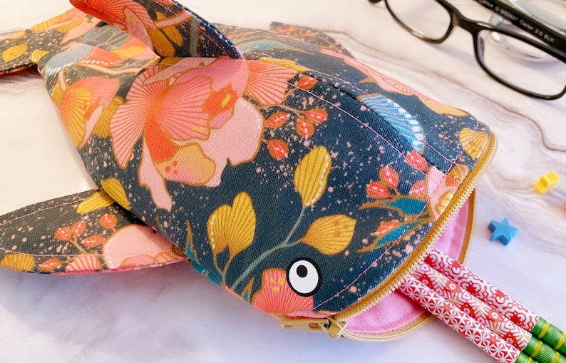 Magical Whale Shark Pencil Case Shark Pencil Pouch Zipper - Etsy