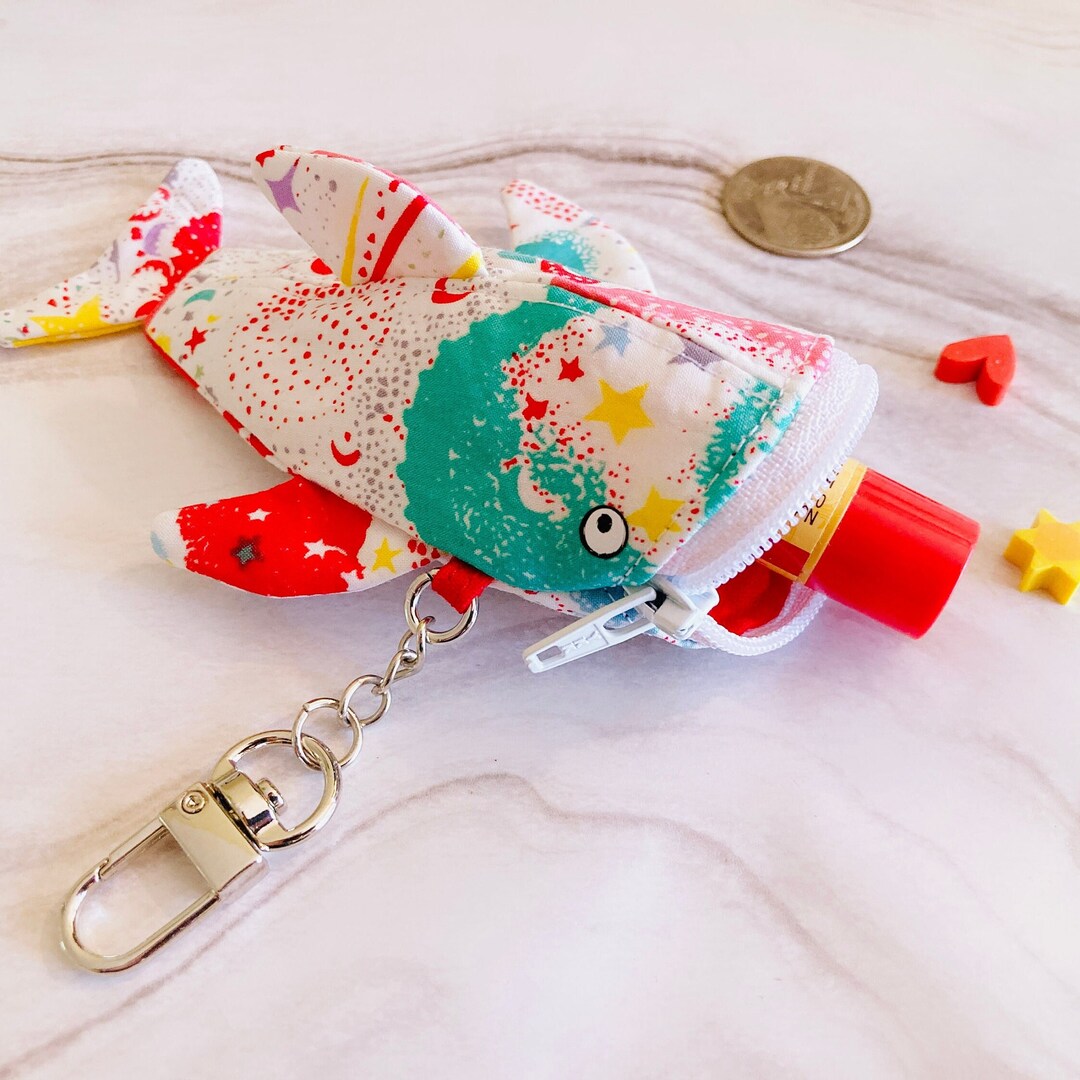 Rainbow Whale Shark Case, Cosmic Fish Keychain, Fish Coin Purse, Zipper ...
