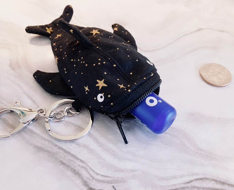 Rifle Paper Co Black Metallic Gold Star Fish Keychain Fish - Etsy