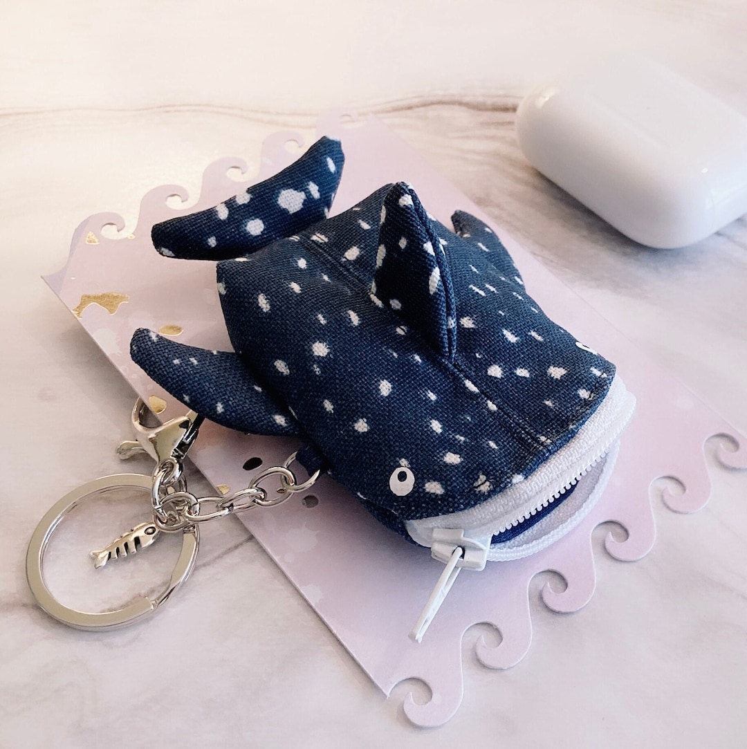 Whale Shark Airpods Case, Air-pod Pro Zipper Keychain Case, Apple ...