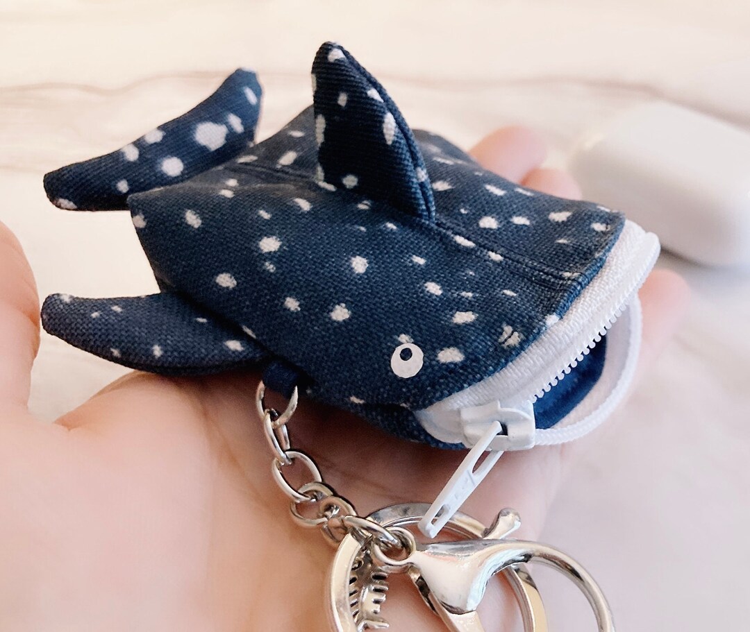 Whale Shark Airpods Case, Air-pod Pro Zipper Keychain Case, Apple ...