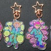 Homestuck Meowrails Nepeta and Equius Acrylic Charms - Etsy