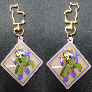 Homestuck Meowrails Nepeta and Equius Acrylic Charms - Etsy