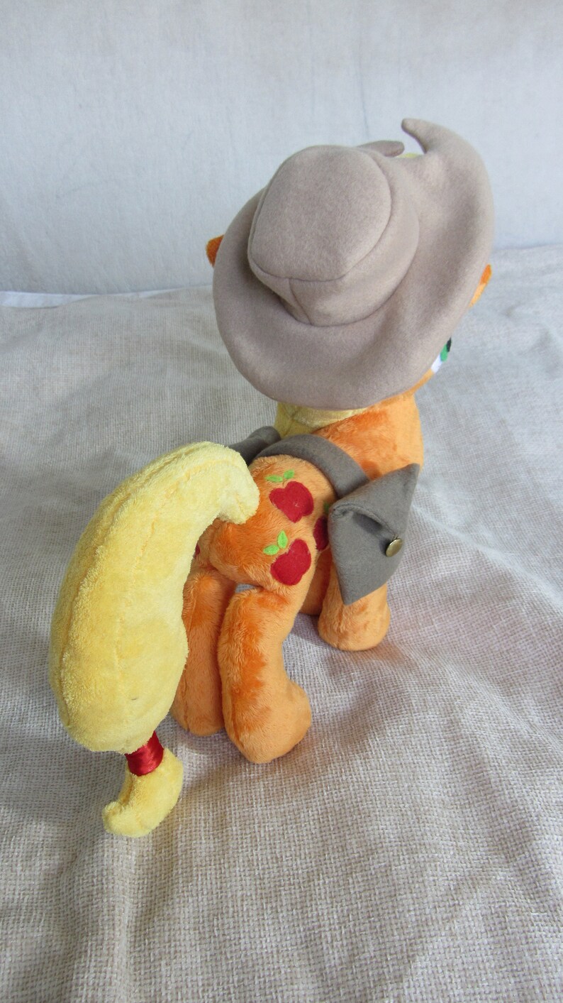 Applejack Pony Fan Art Plush Plushie - Etsy