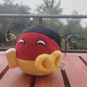 Germany Countryball Polandball With Accessories - Etsy Hong Kong