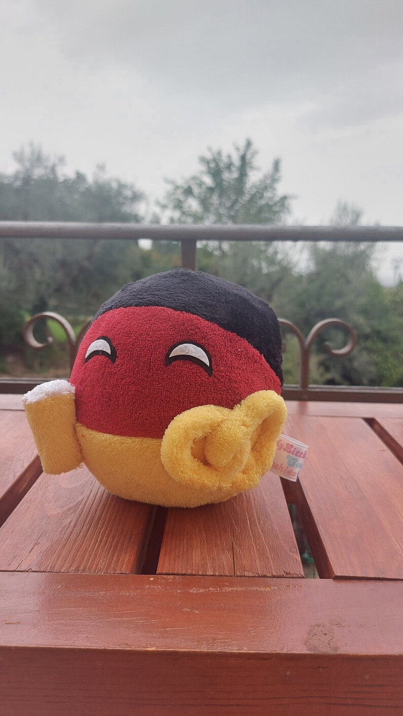 Germany Countryball Polandball With Accessories - Etsy