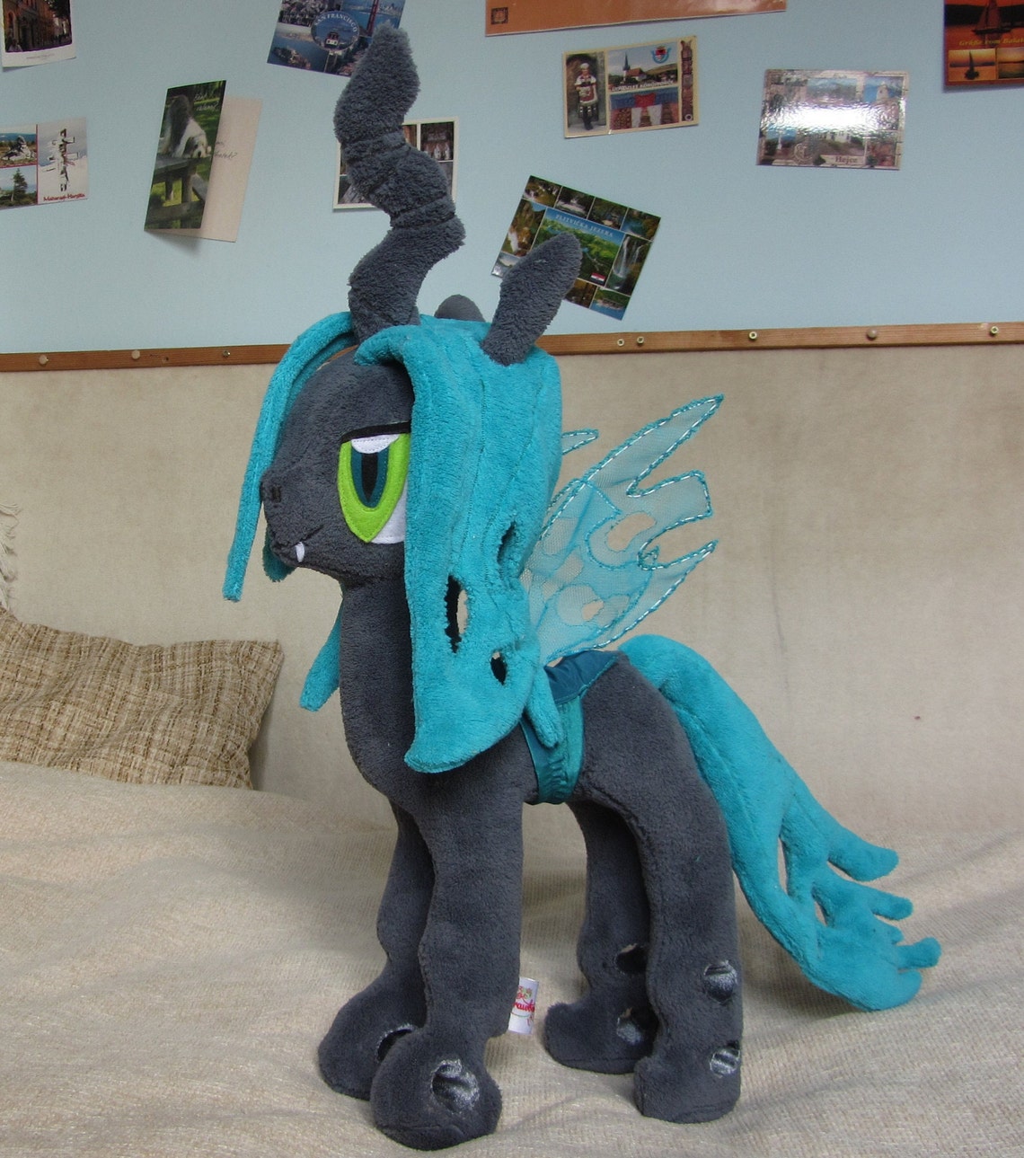 Queen Chrysalis Pony Fan Art Plush Plushie - Etsy