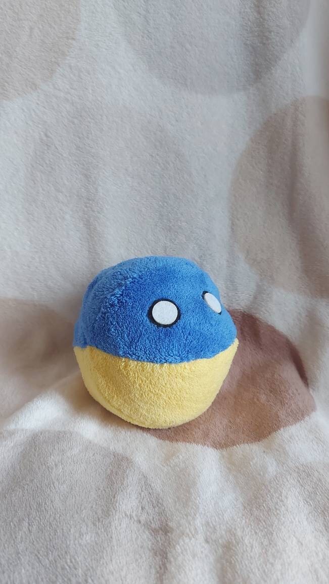 Ukraine Countryball, Polandball - Etsy