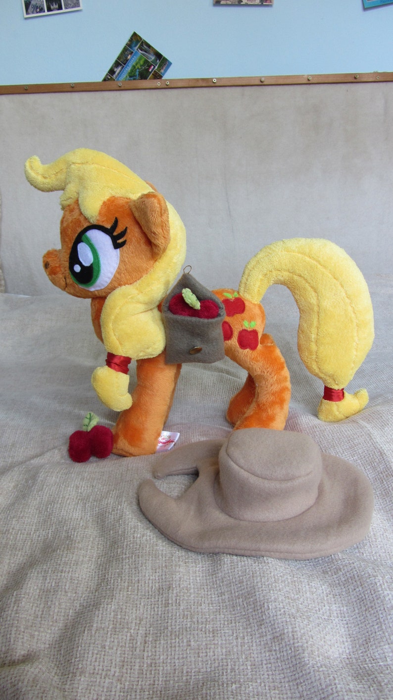 Applejack Pony Fan Art Plush Plushie - Etsy