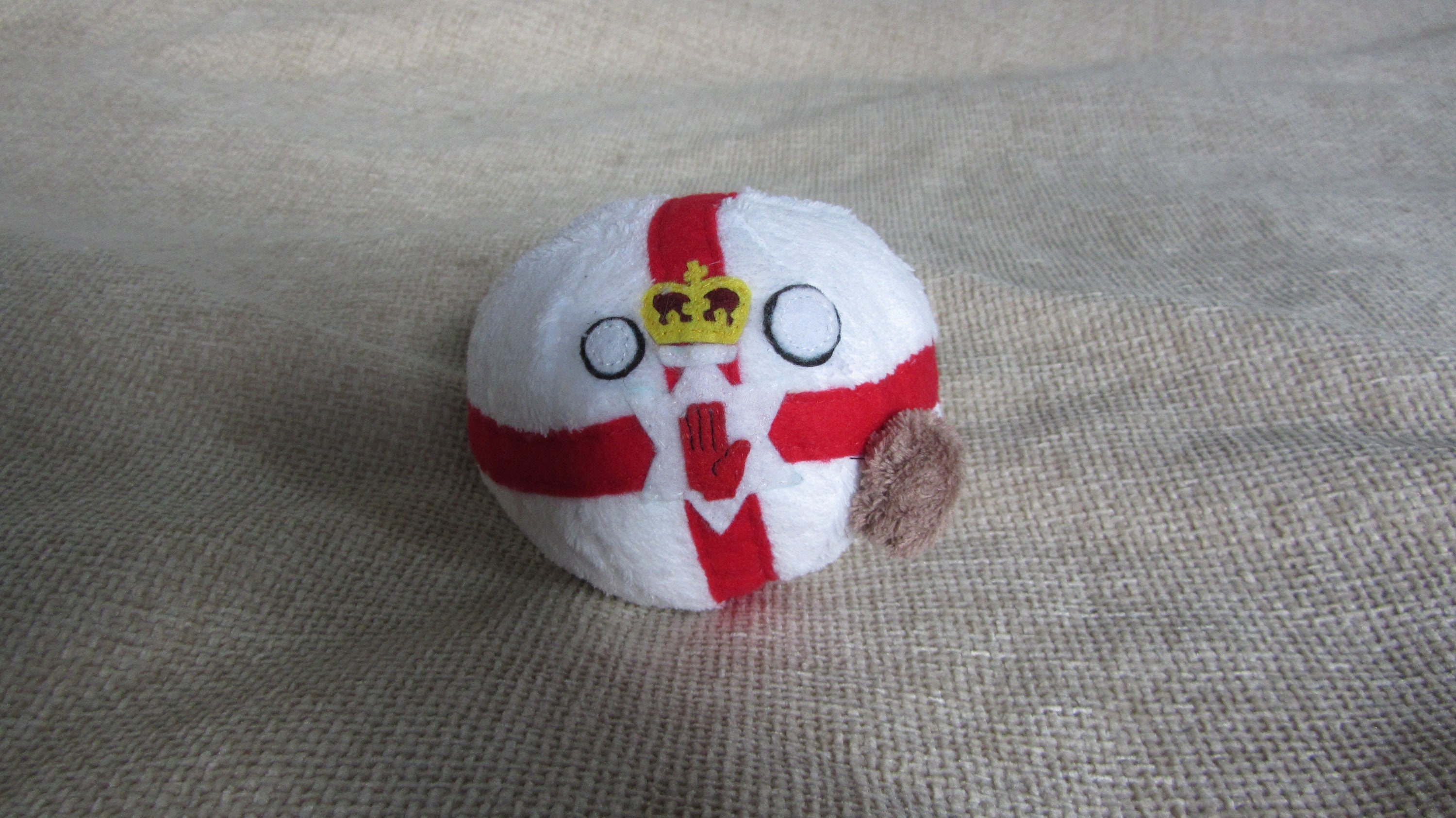 Northern Ireland Countryball, Polandball With Potato - Etsy