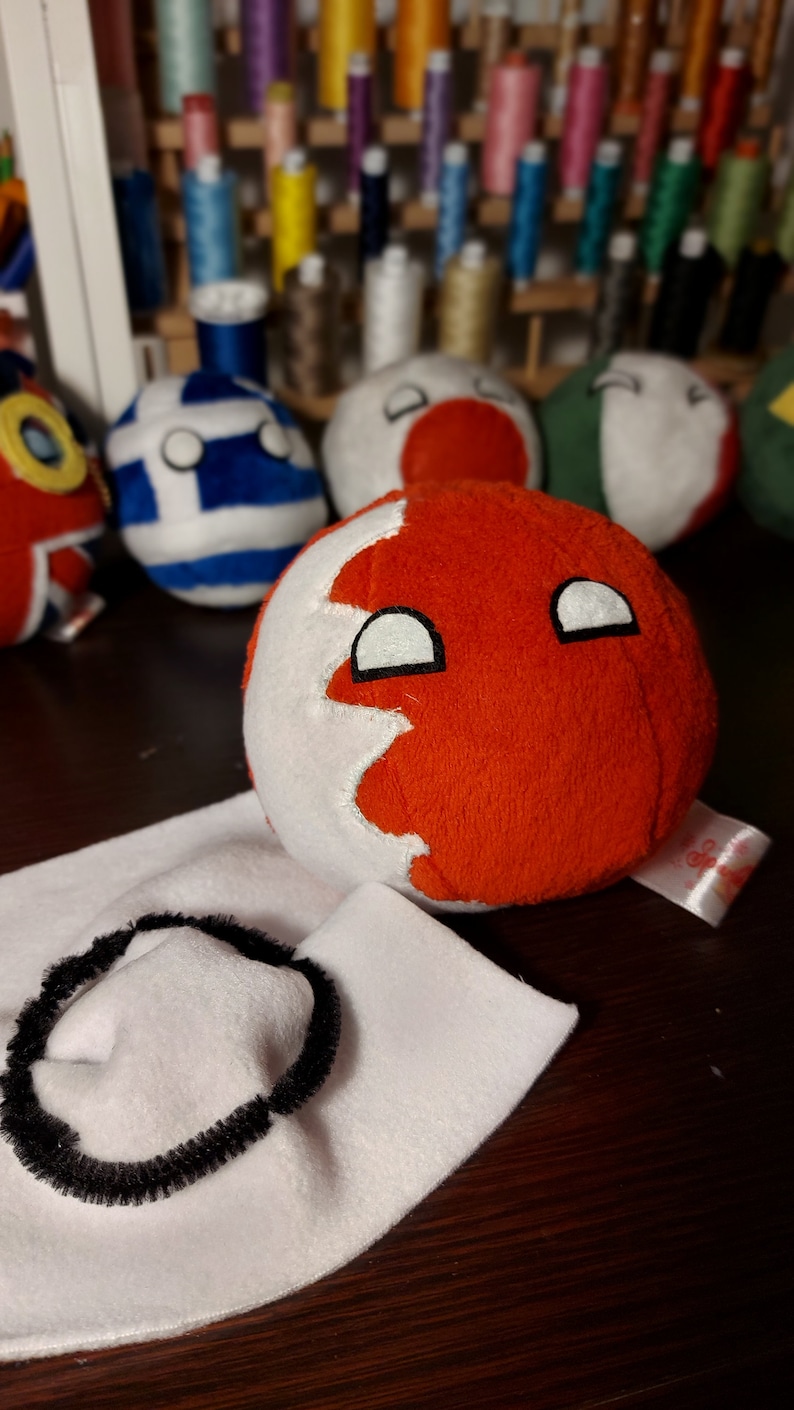 Bahrain Countryball, Polandball With Accessories - Etsy