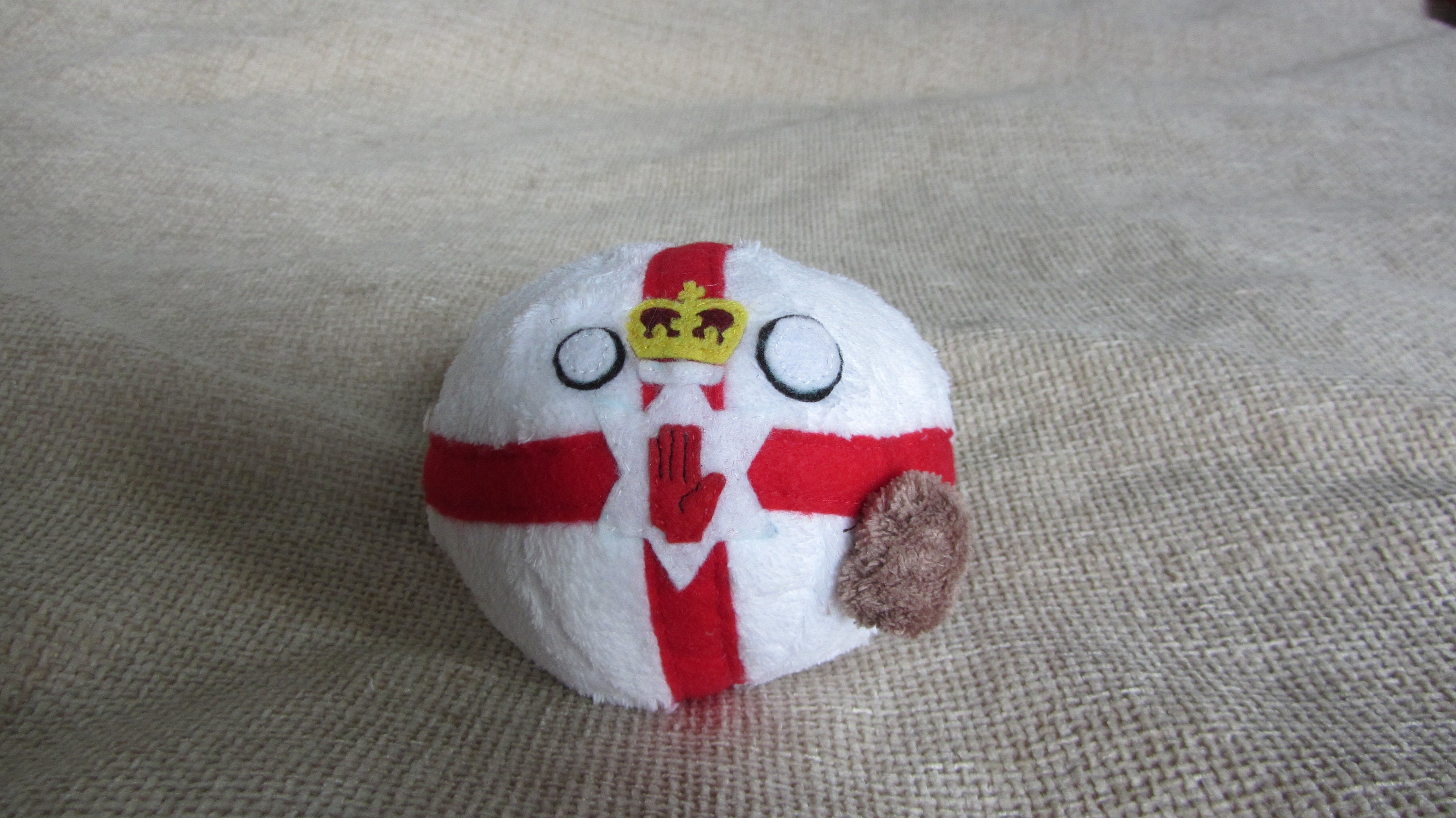 Northern Ireland Countryball Polandball With Potato - Etsy