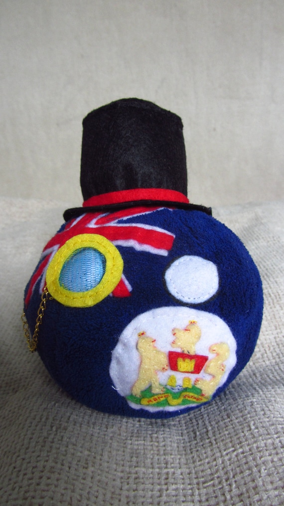 British Hong Kong Countryball Polandball | Etsy