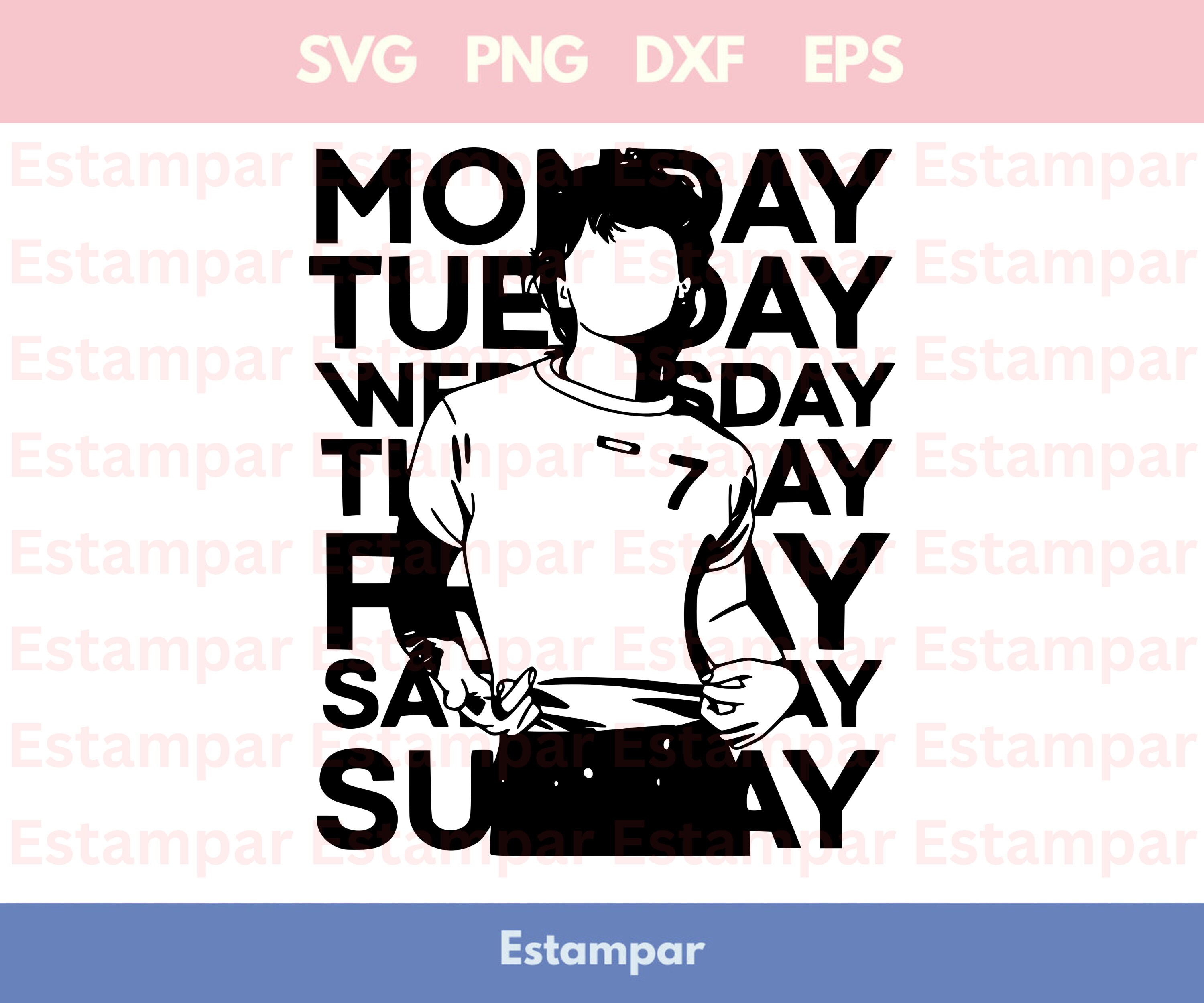 Jungkook Seven Kpop Svg Png Eps Dxf Vector Files for Cricut and Silhouette BTS Jung Kook Decal ...