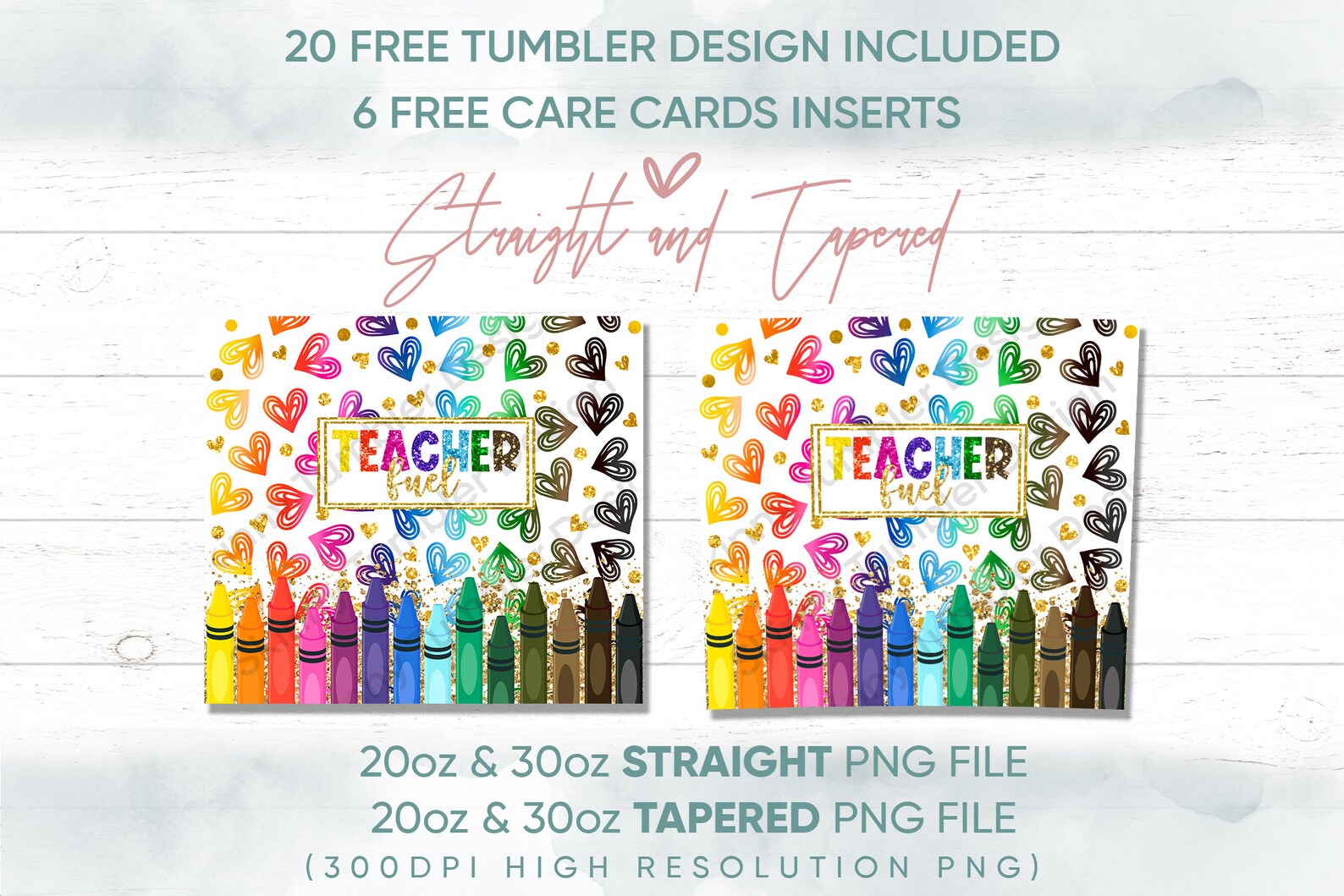 20oz Skinny Tumbler Design Sublimation Template Teacher, Teacher Png ...