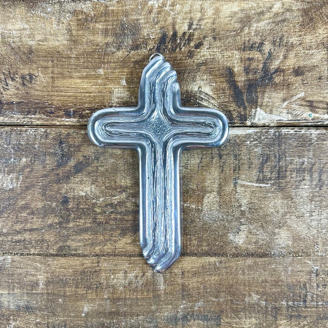 Decorative Pewter Cross, Wall Cross - Etsy
