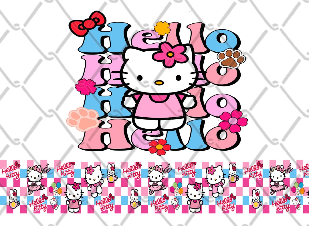 Kitty Png Sublimation Template, Instant Download, Sublimation Template ...