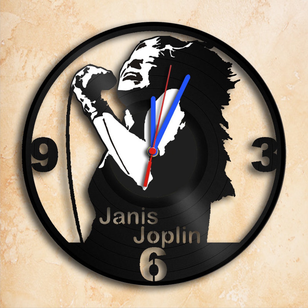Rock Singer Music Band Wall Clock Vinyl Record Clock Handmade - Etsy