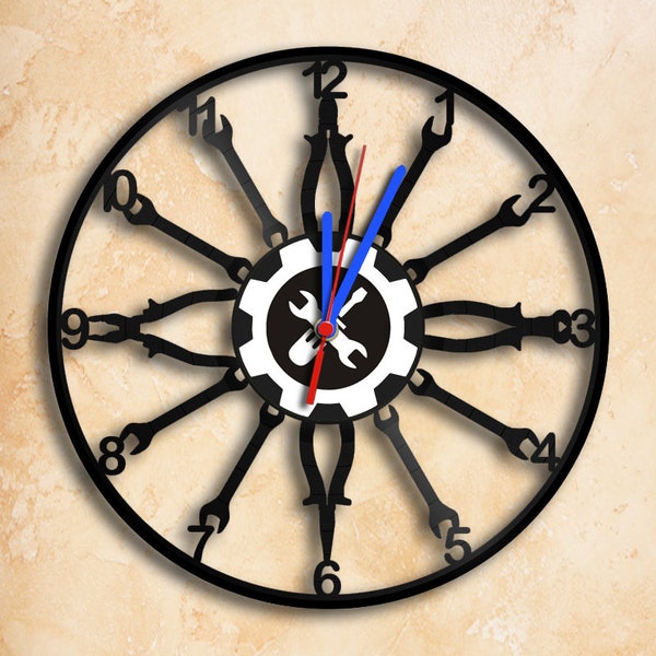 Vinyl Record Clock - Etsy