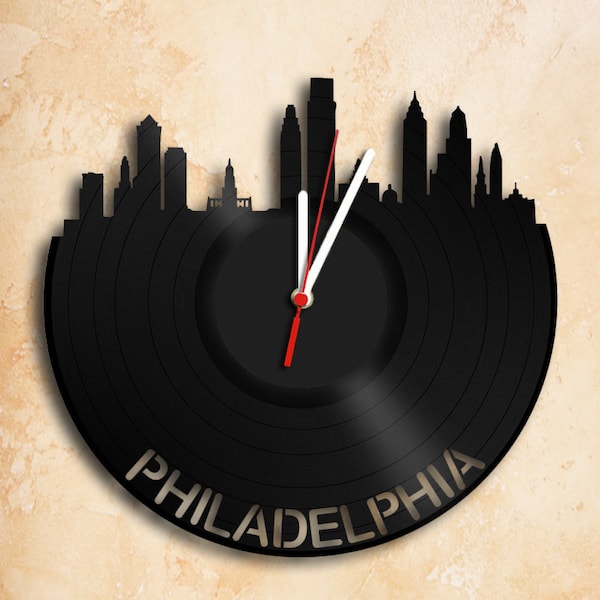 Philadelphia Eagles Wall Clock - Etsy