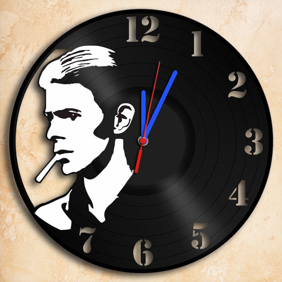Singer Wall Clock Vinyl Record Clock Best Gift Handmade - Etsy