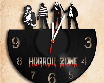 Horror Clock - Etsy