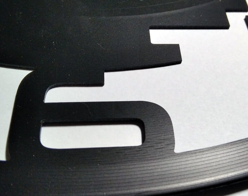 Music Notes Wall Clock Vinyl Record Clock Best Gift Handmade - Etsy