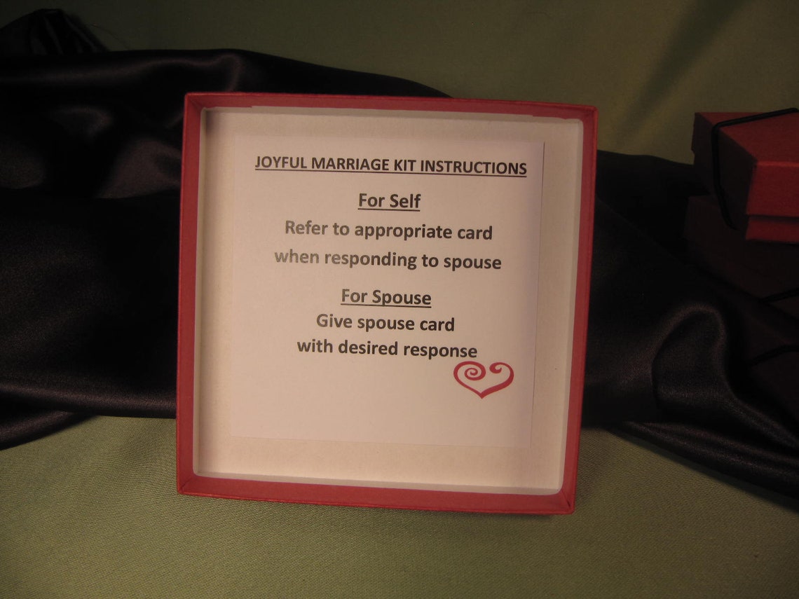 Marriage Survival Kit, Marriage Survival Help Box, Fun Wedding Keepsake ...