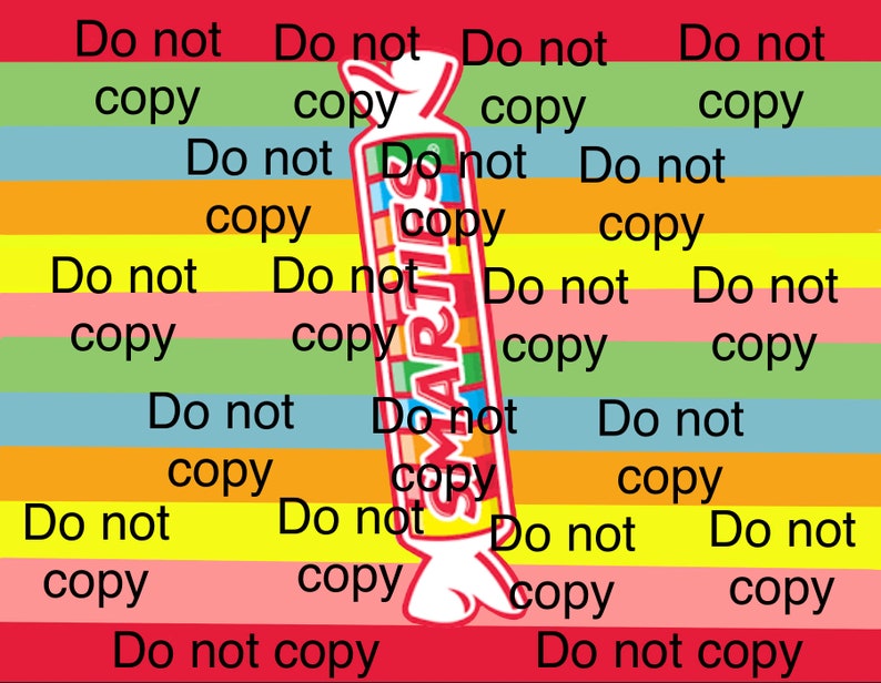 Smarties Tumbler Wrap - Etsy