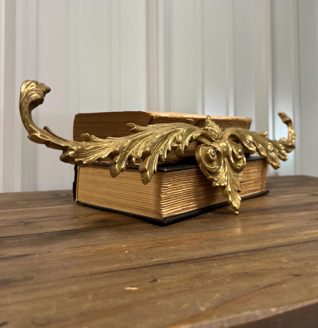 Vintage Ornate Brass Wall Hanging | Doorway Arch Mount | Collectable ...