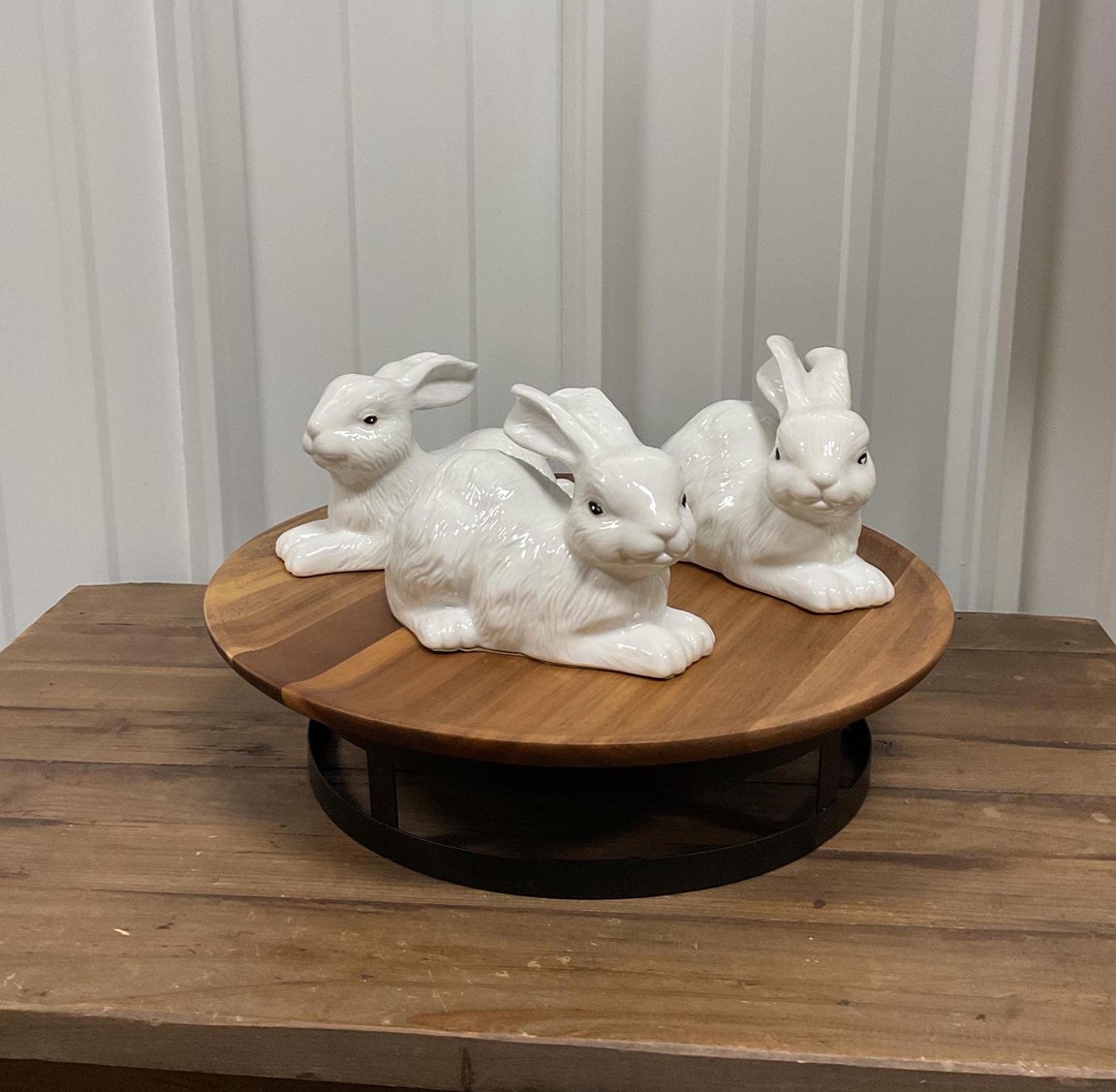 Vintage Bunnies - Set of 3 | Collectable Ceramic Bunnies | Shelf Sitter ...