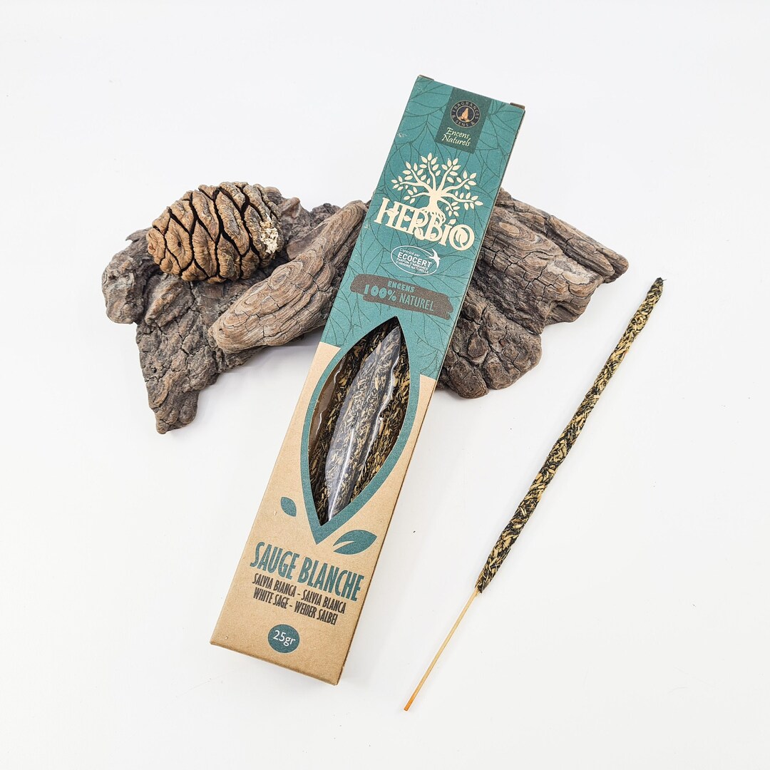 White Sage Incense From Herbio, Entirely Natural, Quality, Hand-rolled ...