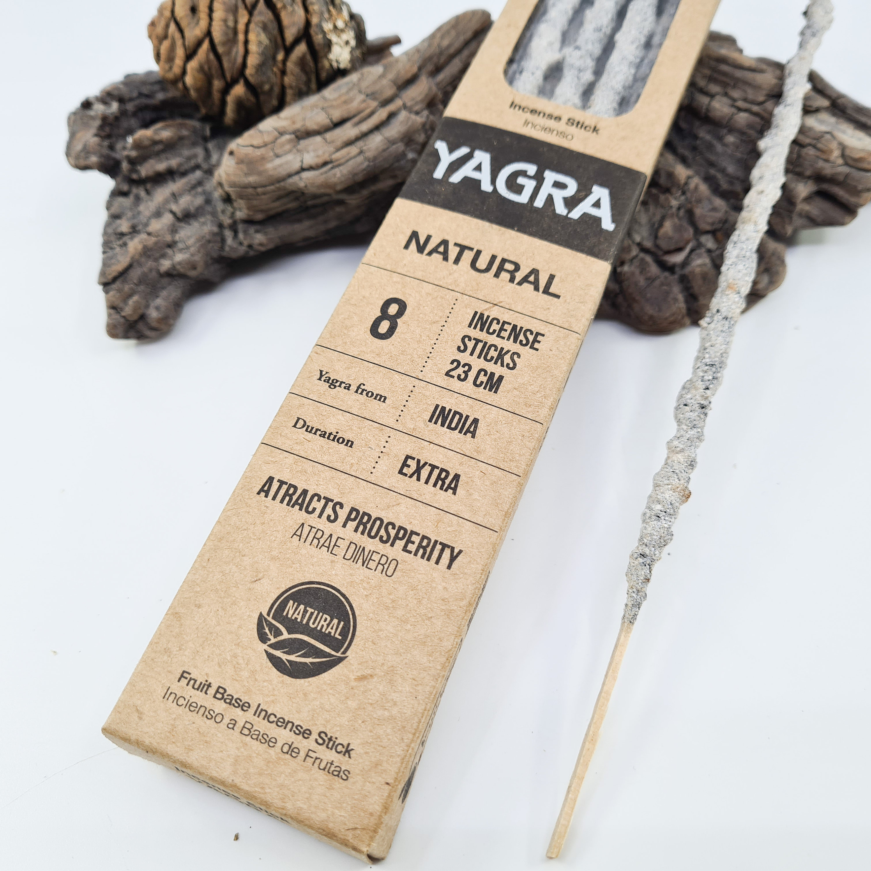 Yagra Sagrada Madre Incense, Quality Natural, 8 Hand-rolled Sticks ...