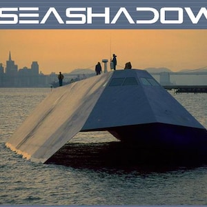 LSS Sea Shadow RC Model Boat Plans Pattern CNC Routerlaser Scrollsaw - Etsy